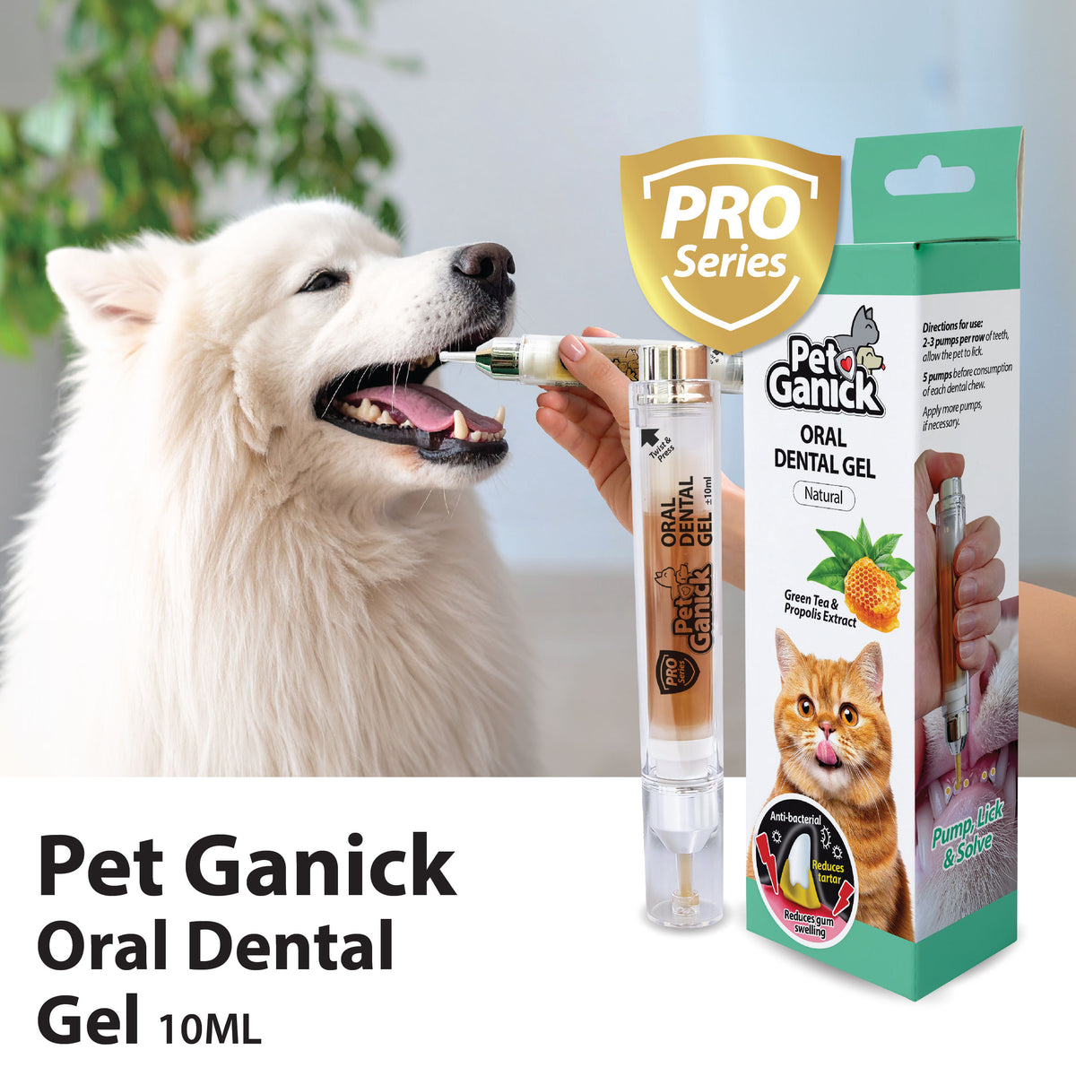 Pet Ganick Oral Dental Gel (10ml) — Baba E Shop